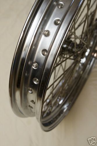 Bobber Chopper Spool Hub Wire Wheels
